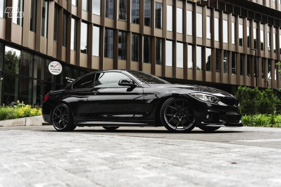 Black BMW 435 2014 in Vilnius, with an engine capacity of 3.00 L and mileage of 122 thousand km for 20900 €, photo 3 on AUTOMOTO.COM.LV