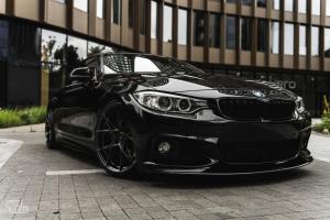 Black BMW 435 2014 in Vilnius, with an engine capacity of 3.00 L and mileage of 122 thousand km for 20900 €, photo 6 on AUTOMOTO.COM.LV