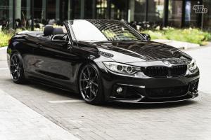 Black BMW 435 2014 in Vilnius, with an engine capacity of 3.00 L and mileage of 122 thousand km for 20900 €, photo 7 on AUTOMOTO.COM.LV