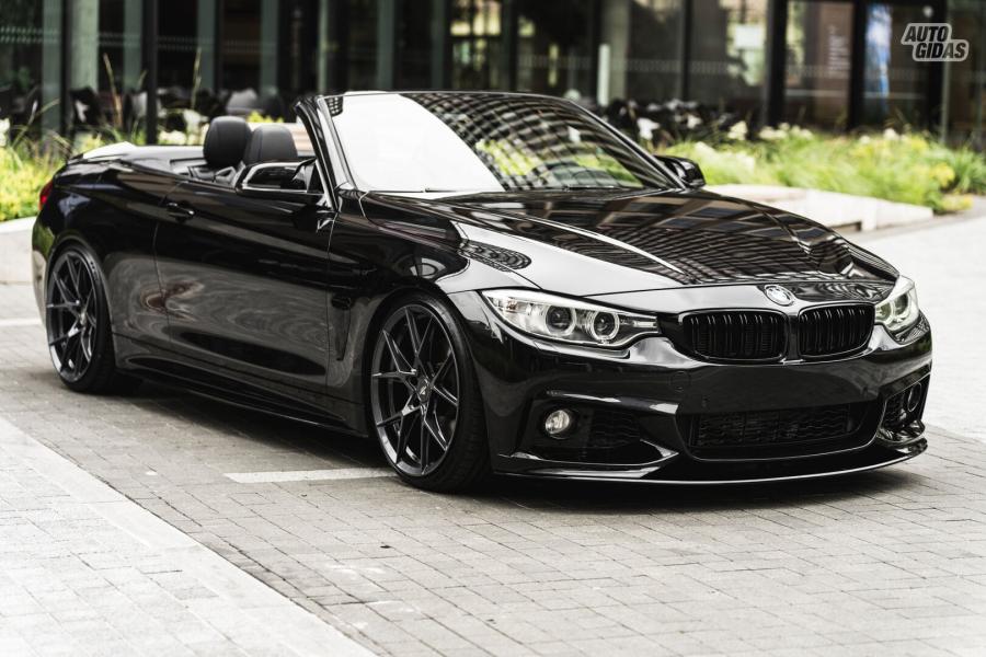 Black BMW 435 2014 in Vilnius, with an engine capacity of 3.00 L and mileage of 122 thousand km for 20900 €, photo 7 on AUTOMOTO.COM.LV