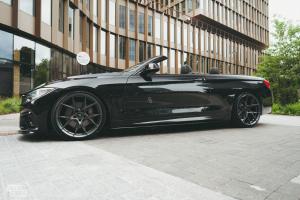 Black BMW 435 2014 in Vilnius, with an engine capacity of 3.00 L and mileage of 122 thousand km for 20900 €, photo 9 on AUTOMOTO.COM.LV