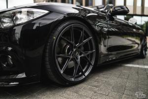 Black BMW 435 2014 in Vilnius, with an engine capacity of 3.00 L and mileage of 122 thousand km for 20900 €, photo 13 on AUTOMOTO.COM.LV