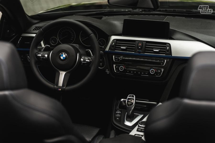 Black BMW 435 2014 in Vilnius, with an engine capacity of 3.00 L and mileage of 122 thousand km for 20900 €, photo 14 on AUTOMOTO.COM.LV