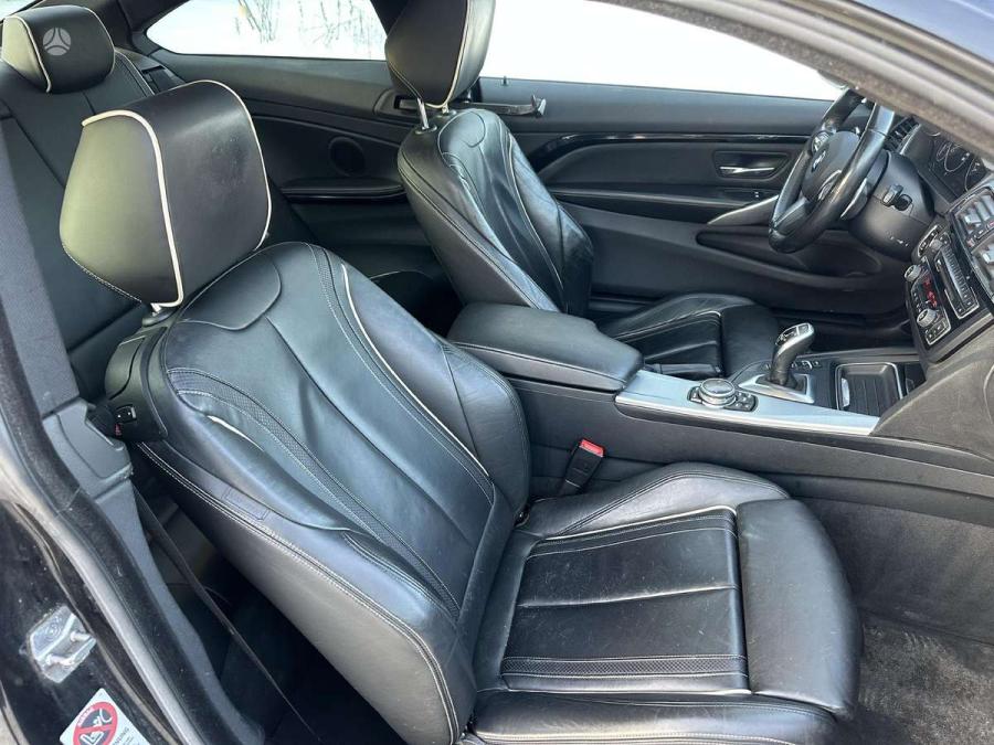 Melns BMW 435 2014 Viļņa, ar dzinēja tilpumu 2.98 L un nobraukumu 303 tūkst. km par 12900 €, foto 11 vietnē AUTOMOTO.COM.LV