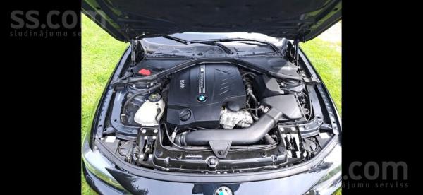 Black BMW 435 2014 in Riga, with an engine capacity of 3.50 L and mileage of 167 thousand km for 24000 €, photo 6 on AUTOMOTO.COM.LV