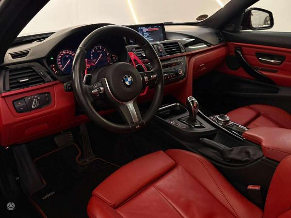 BMW 435 2014 in Marijampole on AUTOMOTO.COM.LV Black BMW 435 2014 in Marijampole, with an engine capacity of 3.00 L and mileage of 261 thousand km for 15850 €, photo 3 on AUTOMOTO.COM.LV