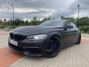 Black BMW 435 2015 in Bauska, with an engine capacity of 3.00 L and mileage of 210 thousand km for 17300 €, photo 3 on AUTOMOTO.COM.LV