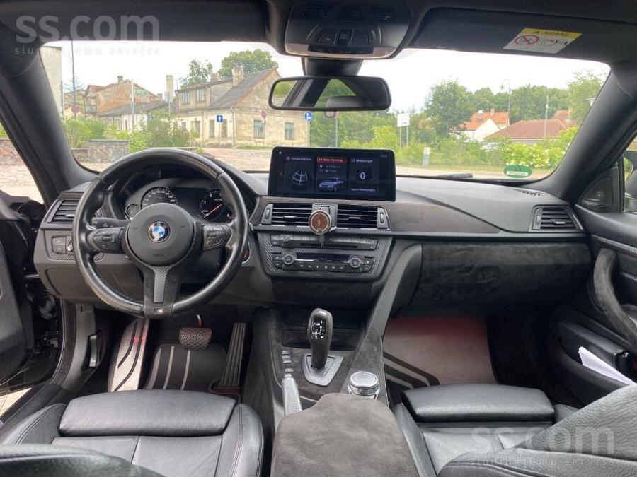 Black BMW 435 2015 in Bauska, with an engine capacity of 3.00 L and mileage of 210 thousand km for 17300 €, photo 9 on AUTOMOTO.COM.LV