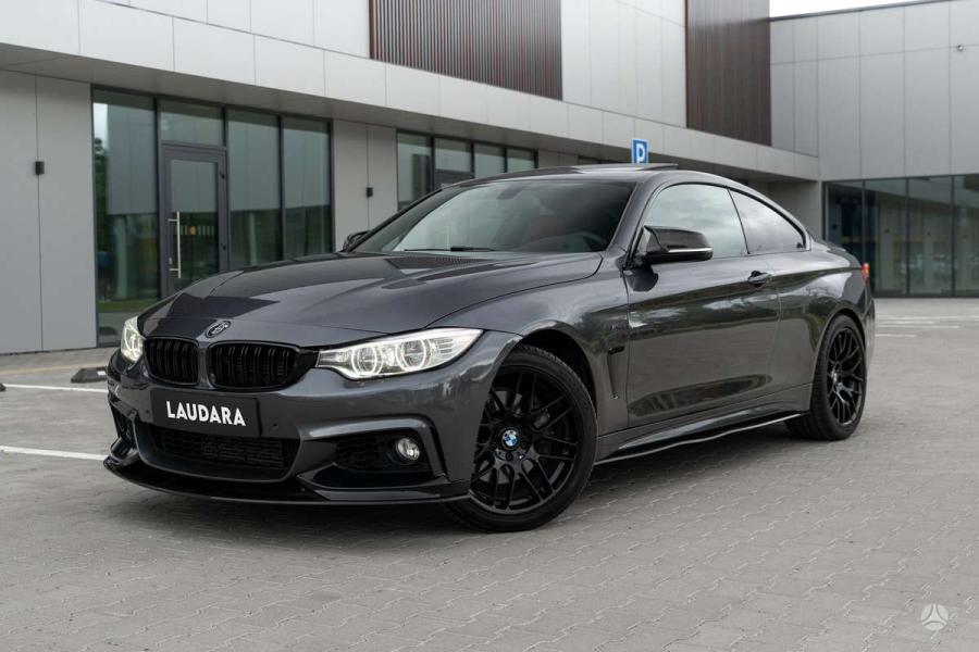 Melns BMW 435 2015 Viļņa, ar dzinēja tilpumu 2.98 L un nobraukumu 122 tūkst. km par 20800 €, foto 1 vietnē AUTOMOTO.COM.LV