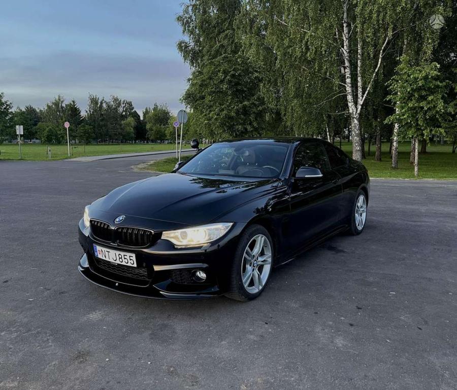 Black BMW 435 2016 in Telschi, with an engine capacity of 2.98 L and mileage of 245 thousand km for 14900 €, photo 1 on AUTOMOTO.COM.LV