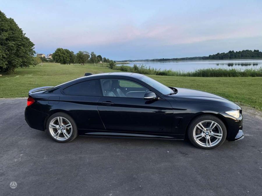 Black BMW 435 2016 in Telschi, with an engine capacity of 2.98 L and mileage of 245 thousand km for 14900 €, photo 4 on AUTOMOTO.COM.LV
