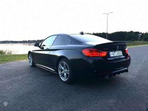 Black BMW 435 2016 in Telschi, with an engine capacity of 2.98 L and mileage of 245 thousand km for 14900 €, photo 7 on AUTOMOTO.COM.LV