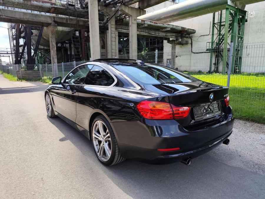 Black BMW 435 2016 in Kaunas, with an engine capacity of 3.00 L and mileage of 269 thousand km for 14200 €, photo 11 on AUTOMOTO.COM.LV