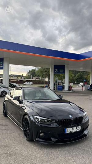 Black BMW 435 2016 in Vilnius, with an engine capacity of 2.98 L and mileage of 137 thousand km for 20200 €, photo  on AUTOMOTO.COM.LV