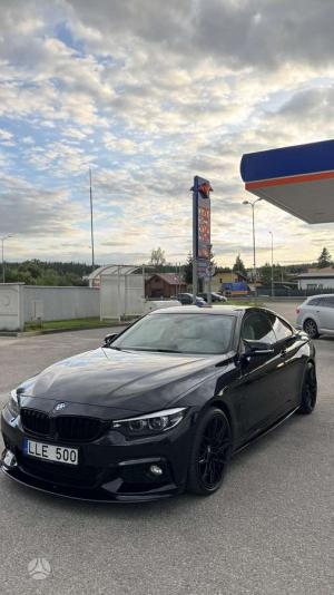 Black BMW 435 2016 in Vilnius, with an engine capacity of 2.98 L and mileage of 137 thousand km for 20200 €, photo 4 on AUTOMOTO.COM.LV