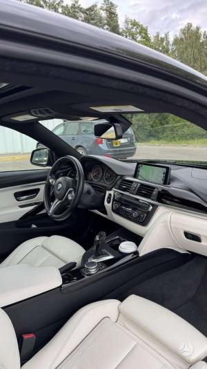 Black BMW 435 2016 in Vilnius, with an engine capacity of 2.98 L and mileage of 137 thousand km for 20200 €, photo 8 on AUTOMOTO.COM.LV