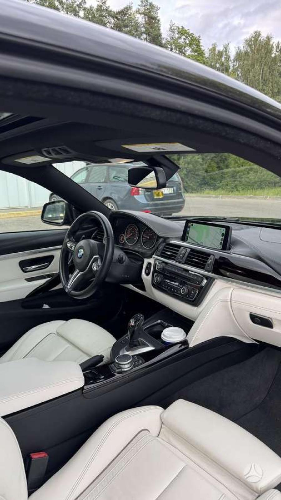 Black BMW 435 2016 in Vilnius, with an engine capacity of 2.98 L and mileage of 137 thousand km for 20200 €, photo 8 on AUTOMOTO.COM.LV