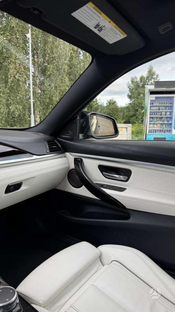 Черный БМВ 435 2016 в Вильнюс, объемом двигателя 2.98 л и пробегом 137 тыс. км за 20200 €, фото 9 на AUTOMOTO.COM.LV