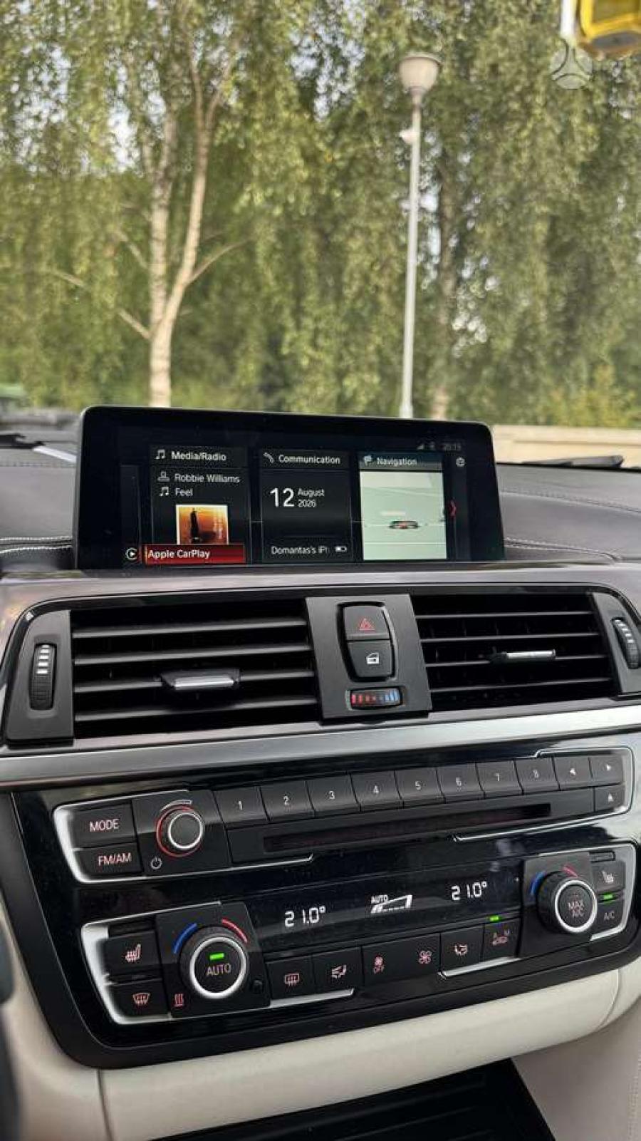 Black BMW 435 2016 in Vilnius, with an engine capacity of 2.98 L and mileage of 137 thousand km for 20200 €, photo 12 on AUTOMOTO.COM.LV