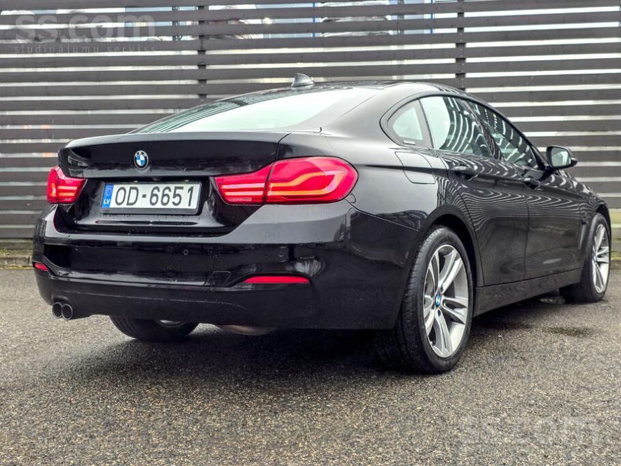 Black BMW 435 2018 in Riga, with an engine capacity of 3.00 L and mileage of 174 thousand km for 13890 €, photo 2 on AUTOMOTO.COM.LV