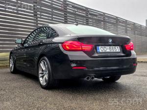 Black BMW 435 2018 in Riga, with an engine capacity of 3.00 L and mileage of 174 thousand km for 13890 €, photo 3 on AUTOMOTO.COM.LV