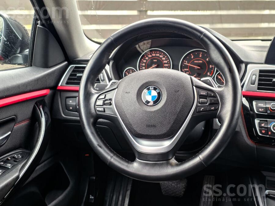 Black BMW 435 2018 in Riga, with an engine capacity of 3.00 L and mileage of 174 thousand km for 13890 €, photo 7 on AUTOMOTO.COM.LV