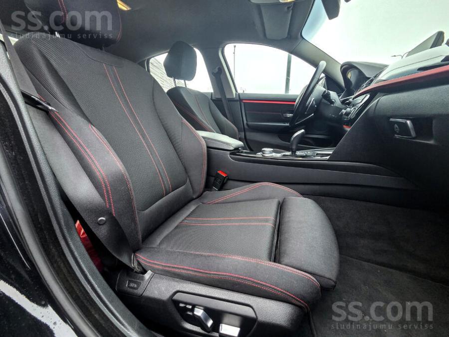 Black BMW 435 2018 in Riga, with an engine capacity of 3.00 L and mileage of 174 thousand km for 13890 €, photo 14 on AUTOMOTO.COM.LV