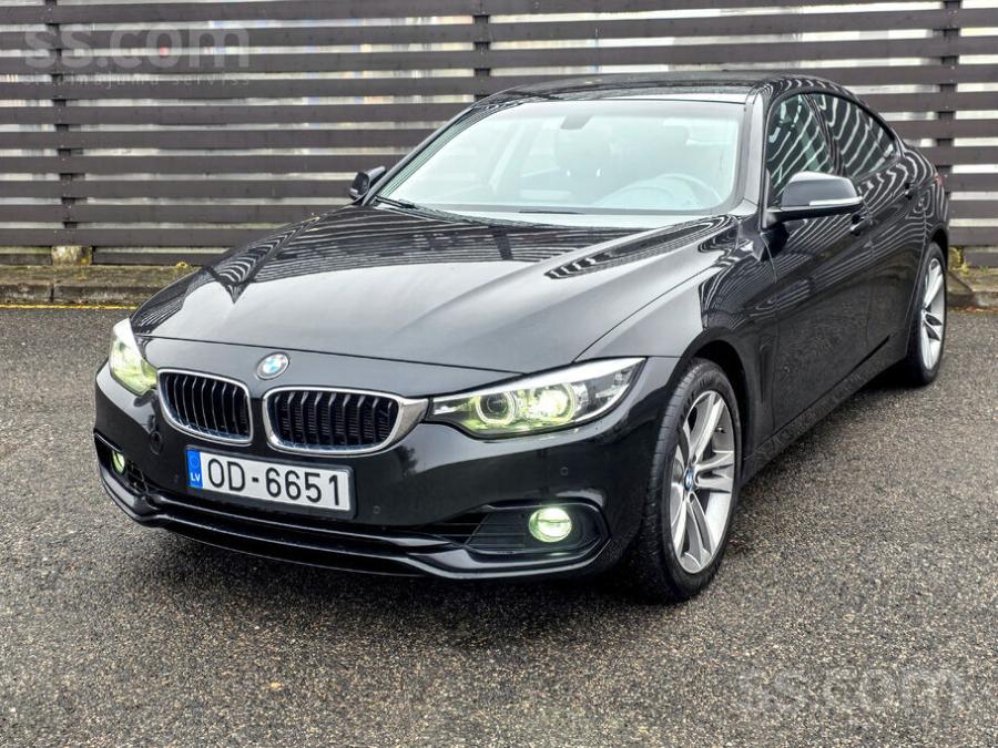 Black BMW 435 2018 in Riga, with an engine capacity of 3.00 L and mileage of 174 thousand km for 13890 €, photo 17 on AUTOMOTO.COM.LV