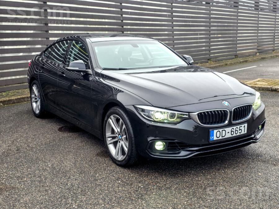 Black BMW 435 2018 in Riga, with an engine capacity of 3.00 L and mileage of 174 thousand km for 13890 €, photo 18 on AUTOMOTO.COM.LV