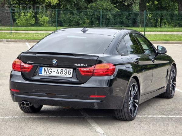 Black BMW 435 2016 in Riga, with an engine capacity of 3.00 L and mileage of 230 thousand km for 17000 €, photo 6 on AUTOMOTO.COM.LV