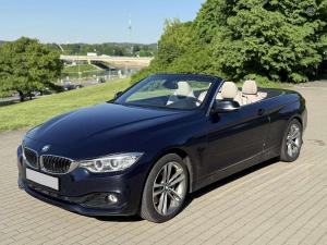 Blue BMW 435 2015 in Vilnius, with an engine capacity of 2.98 L and mileage of 100 thousand km for 18300 €, photo 3 on AUTOMOTO.COM.LV