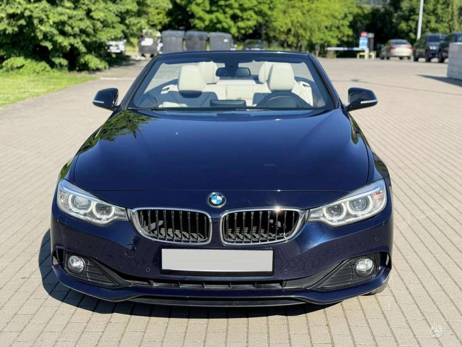Blue BMW 435 2015 in Vilnius, with an engine capacity of 2.98 L and mileage of 100 thousand km for 18300 €, photo 4 on AUTOMOTO.COM.LV