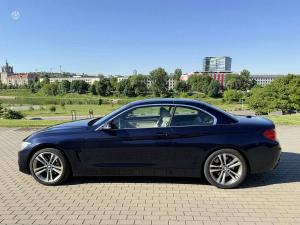 Blue BMW 435 2015 in Vilnius, with an engine capacity of 2.98 L and mileage of 100 thousand km for 18300 €, photo 10 on AUTOMOTO.COM.LV