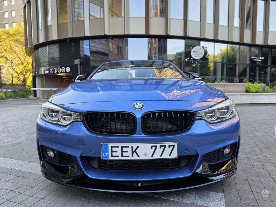 Blue BMW 435 2016 in Vilnius, with an engine capacity of 2.98 L and mileage of 169 thousand km for 21900 €, photo 5 on AUTOMOTO.COM.LV