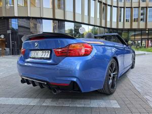 Blue BMW 435 2016 in Vilnius, with an engine capacity of 2.98 L and mileage of 169 thousand km for 21900 €, photo 6 on AUTOMOTO.COM.LV