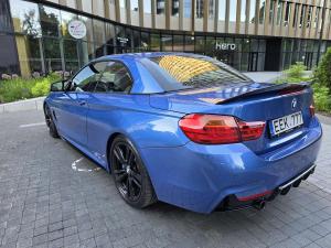 Blue BMW 435 2016 in Vilnius, with an engine capacity of 2.98 L and mileage of 169 thousand km for 21900 €, photo 9 on AUTOMOTO.COM.LV