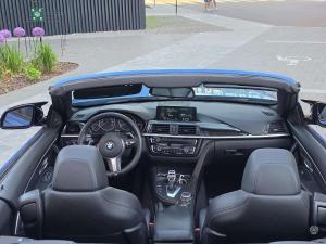 Blue BMW 435 2016 in Vilnius, with an engine capacity of 2.98 L and mileage of 169 thousand km for 21900 €, photo 11 on AUTOMOTO.COM.LV