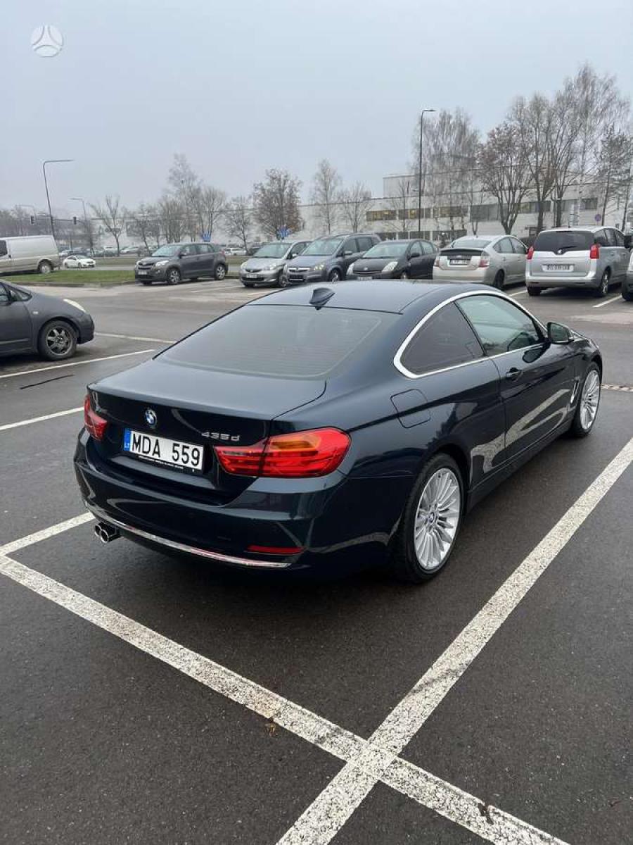 Blue BMW 435 2014 in Kaunas, with an engine capacity of 2.99 L and mileage of 233 thousand km for 16000 €, photo 2 on AUTOMOTO.COM.LV
