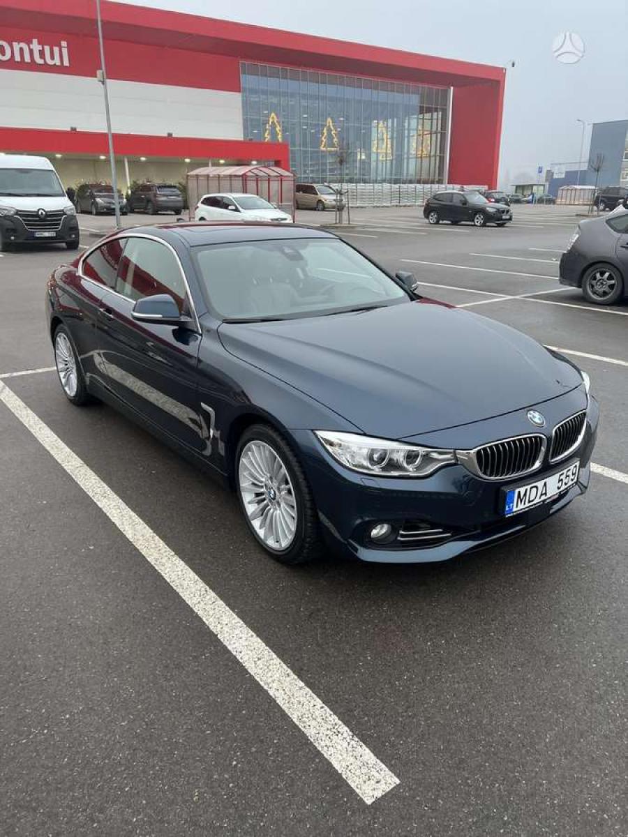Blue BMW 435 2014 in Kaunas, with an engine capacity of 2.99 L and mileage of 233 thousand km for 16000 €, photo 4 on AUTOMOTO.COM.LV