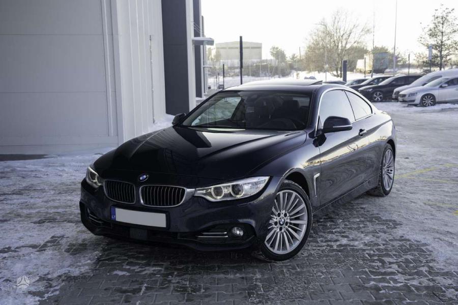 Blue BMW 435 2014 in Vilnius, with an engine capacity of 2.99 L and mileage of 233 thousand km for 16200 €, photo 1 on AUTOMOTO.COM.LV