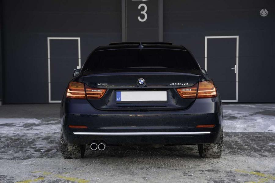 Blue BMW 435 2014 in Vilnius, with an engine capacity of 2.99 L and mileage of 233 thousand km for 16200 €, photo 6 on AUTOMOTO.COM.LV