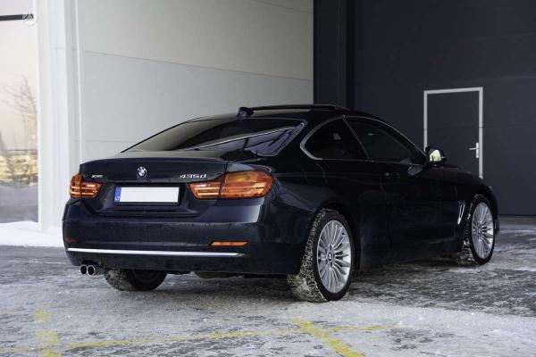 Blue BMW 435 2014 in Vilnius, with an engine capacity of 2.99 L and mileage of 233 thousand km for 16200 €, photo 7 on AUTOMOTO.COM.LV
