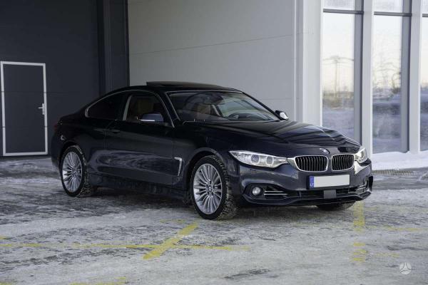 Blue BMW 435 2014 in Vilnius, with an engine capacity of 2.99 L and mileage of 233 thousand km for 16200 €, photo 9 on AUTOMOTO.COM.LV