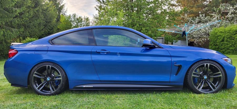 Blue BMW 435 2014 in Vilnius, with an engine capacity of 3.00 L and mileage of 204 thousand km for 21000 €, photo 5 on AUTOMOTO.COM.LV