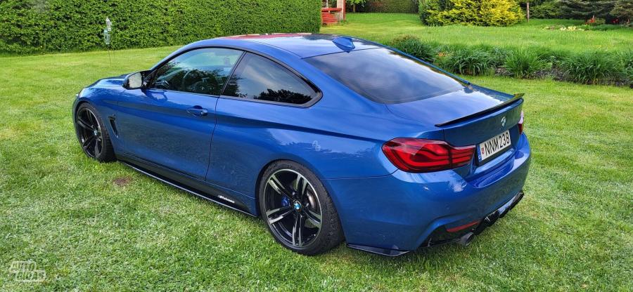 Blue BMW 435 2014 in Vilnius, with an engine capacity of 3.00 L and mileage of 204 thousand km for 21000 €, photo 10 on AUTOMOTO.COM.LV