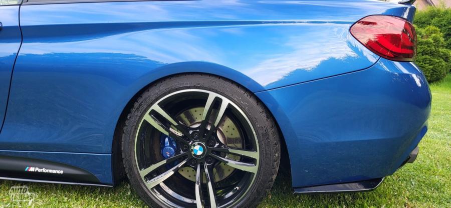 Blue BMW 435 2014 in Vilnius, with an engine capacity of 3.00 L and mileage of 204 thousand km for 21000 €, photo 11 on AUTOMOTO.COM.LV