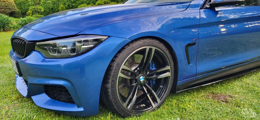 Blue BMW 435 2014 in Vilnius, with an engine capacity of 3.00 L and mileage of 204 thousand km for 21000 €, photo 14 on AUTOMOTO.COM.LV