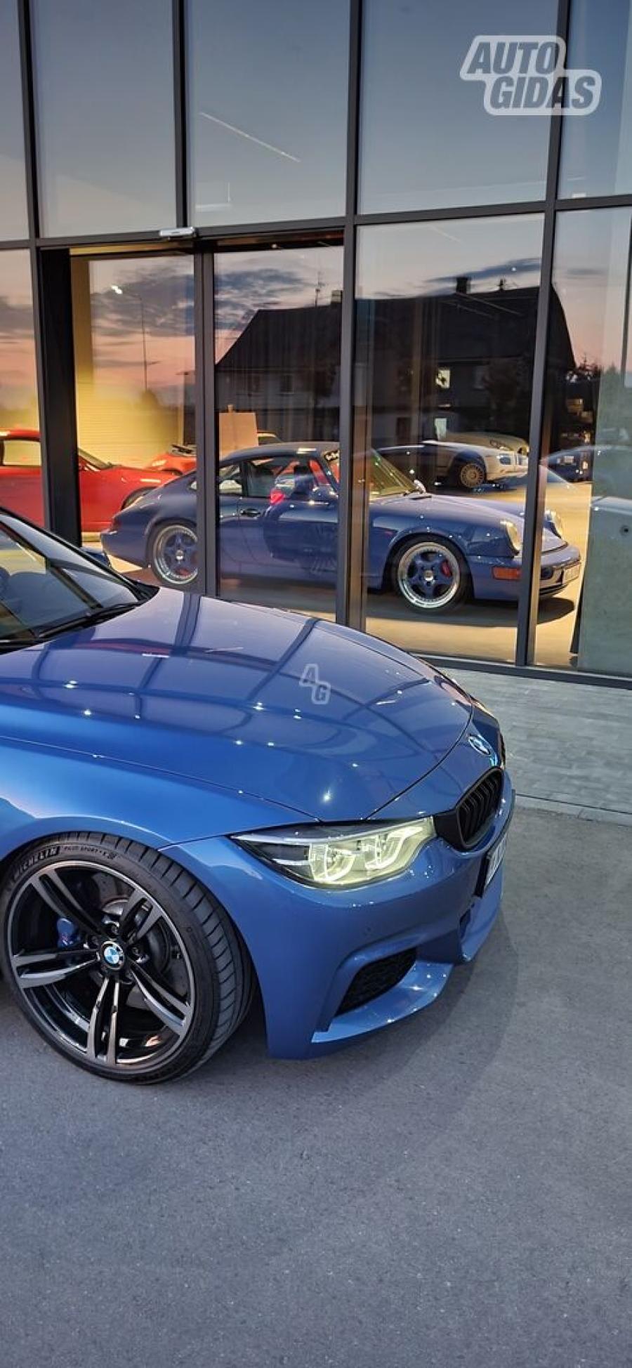 Blue BMW 435 2014 in Vilnius, with an engine capacity of 3.00 L and mileage of 204 thousand km for 21000 €, photo 24 on AUTOMOTO.COM.LV