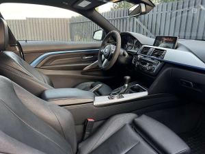 Blue BMW 435 2014 in Vilnius, with an engine capacity of 2.98 L and mileage of 225 thousand km for 16900 €, photo 11 on AUTOMOTO.COM.LV