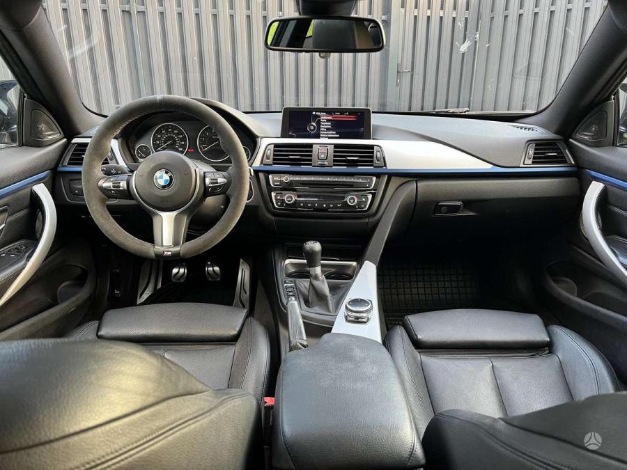 Blue BMW 435 2014 in Vilnius, with an engine capacity of 2.98 L and mileage of 225 thousand km for 16900 €, photo 17 on AUTOMOTO.COM.LV